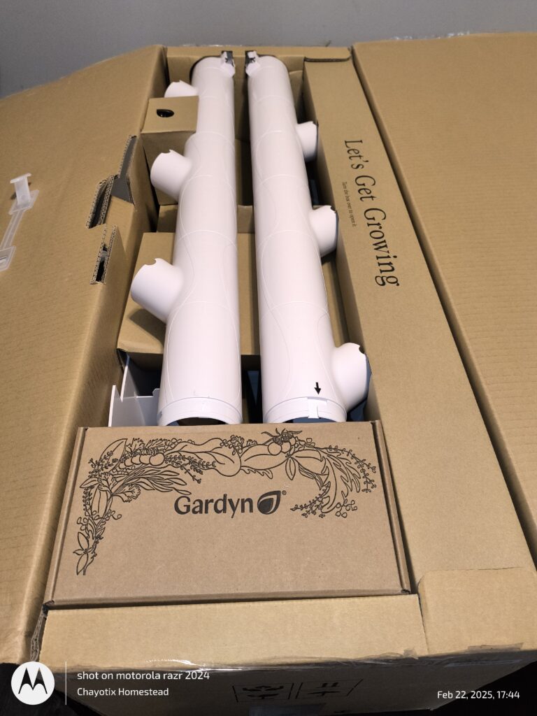 Unboxing My New Gardyn Kit - Chayotix Homestead